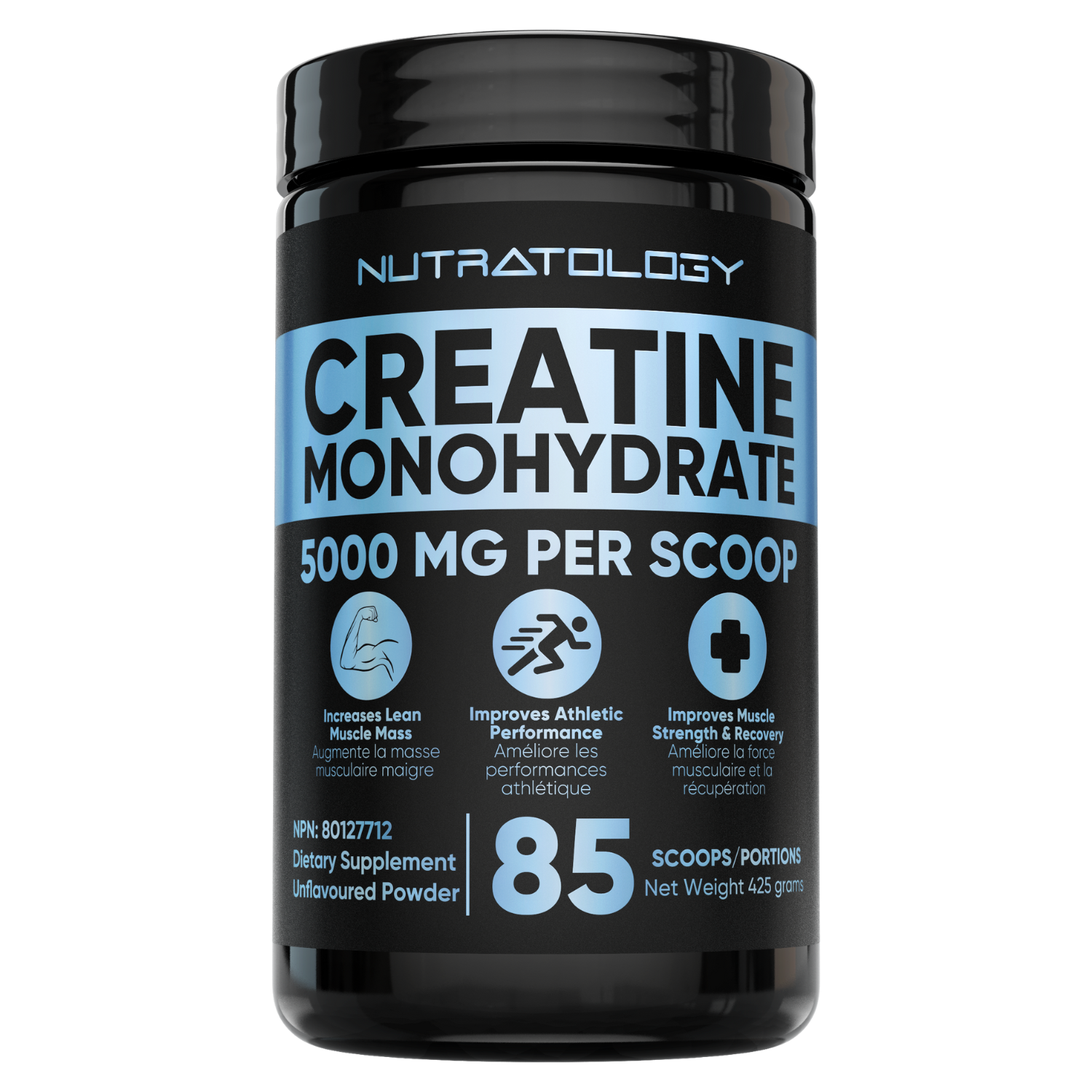 Nutratology Micronized Creatine Monohydrate - 425 G 85 Servings
