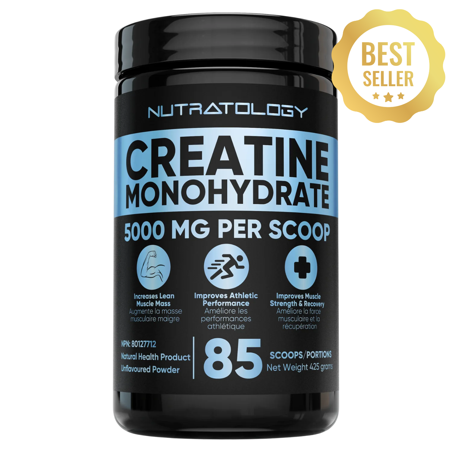 Nutratology Micronized Creatine Monohydrate - 425 G 85 Servings