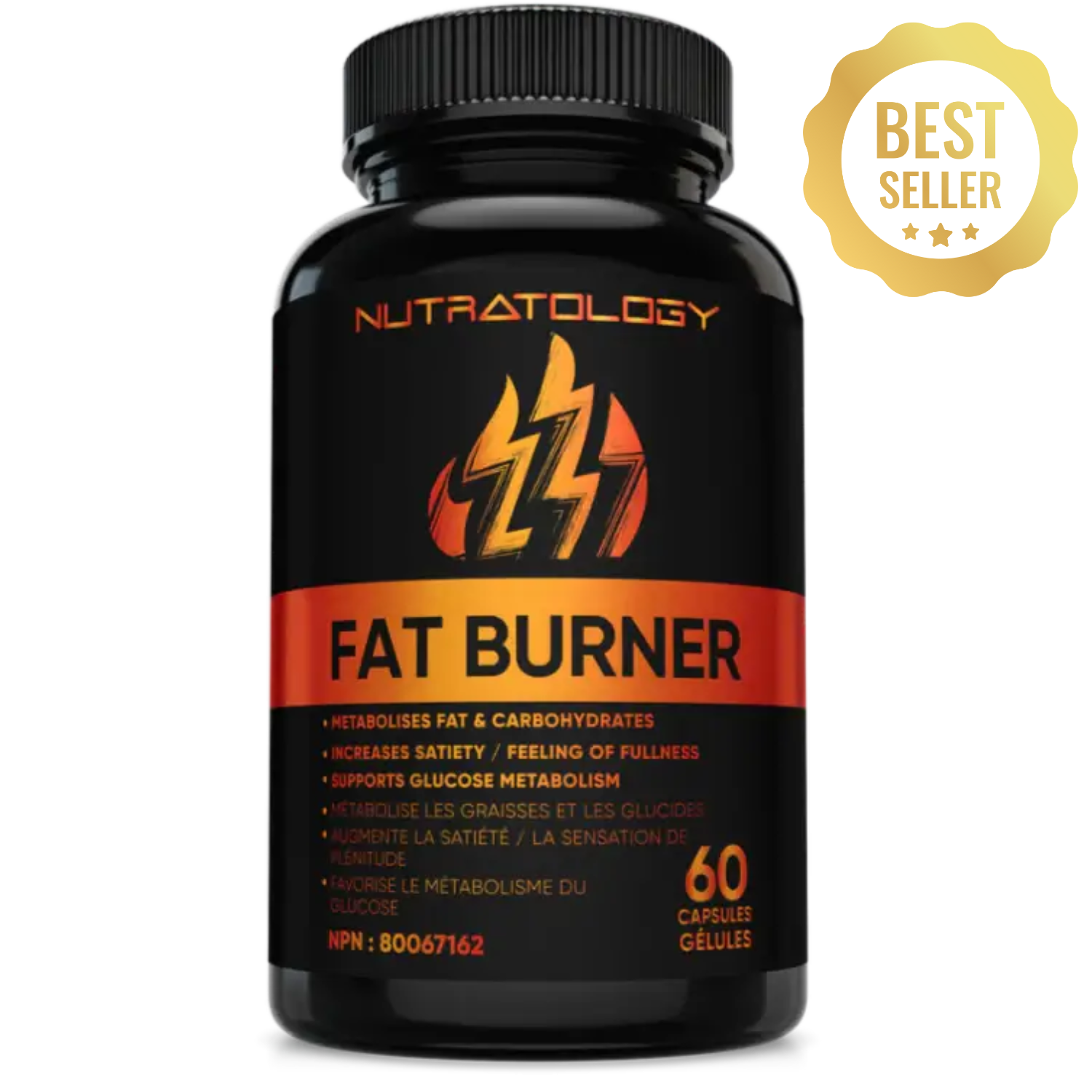Nutratology Keto-Friendly Fat Burner Supplement | 60 Capsules